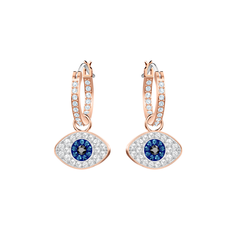 SWAROVSKI SS SWA SYMBOL:PE MINI HOOP EVIL EYE DMUL 5492252 – Legacy ...