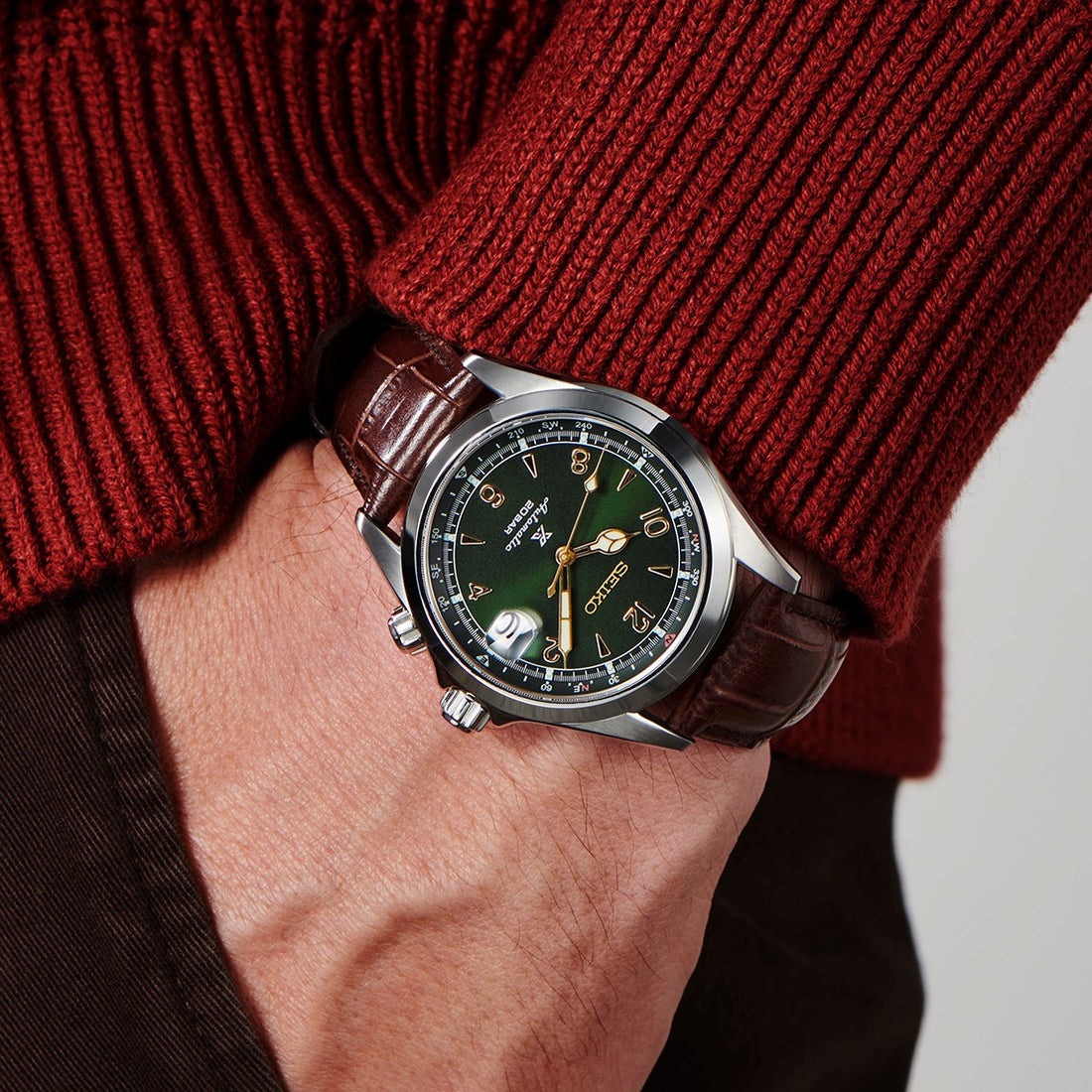 Seiko Prospex Land Alpinist SPB121 SPB121J1 Automatic (Green Dial / 39 ...